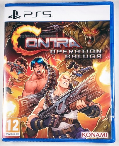 CONTRA: OPERATION GALUGA New PS5 Game PlayStation 5 EU Release ENGLISH ...