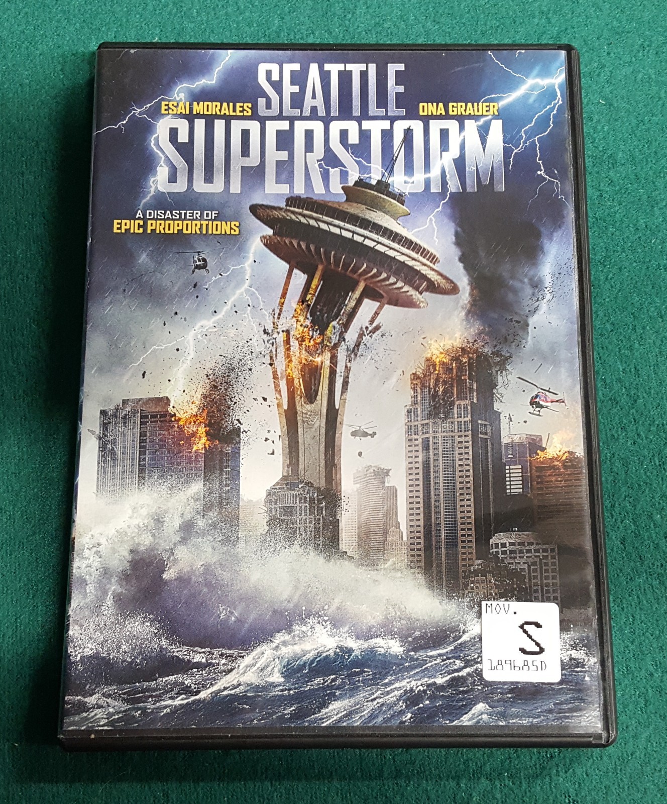 Seattle Superstorm (DVD, 2013) RARE Esai Morales Ona Grauer 796019827317| eBay