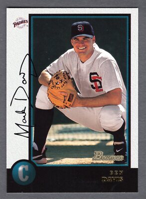 1998 BOWMAN BEN DAVIS CARD #142 **NM-MT** SAN DIEGO PADRES | eBay