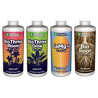 General Organics Nutrient Growing System - Plant Food and Supplement ...