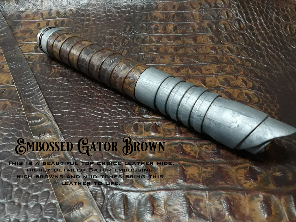 LEATHER WRAPS GENUINE COWHIDE 4FT. LIGHT SABER HILT WRAP, AXE, KNIFE ...
