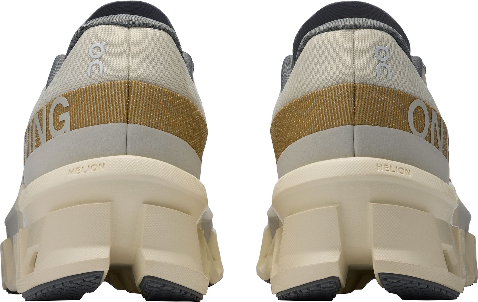 NEW Men's On Running Brand Cream/Grey Cloud Cloudmonster 2 OC Shoes ...