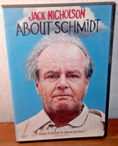 About Schmidt! ~Jack Nicholson! ~Comedy! ~DVD! ~Widescreen Version ...