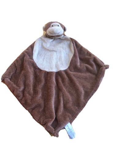 Angel Dear Brown Plush Monkey Security Blanket Lovey | eBay