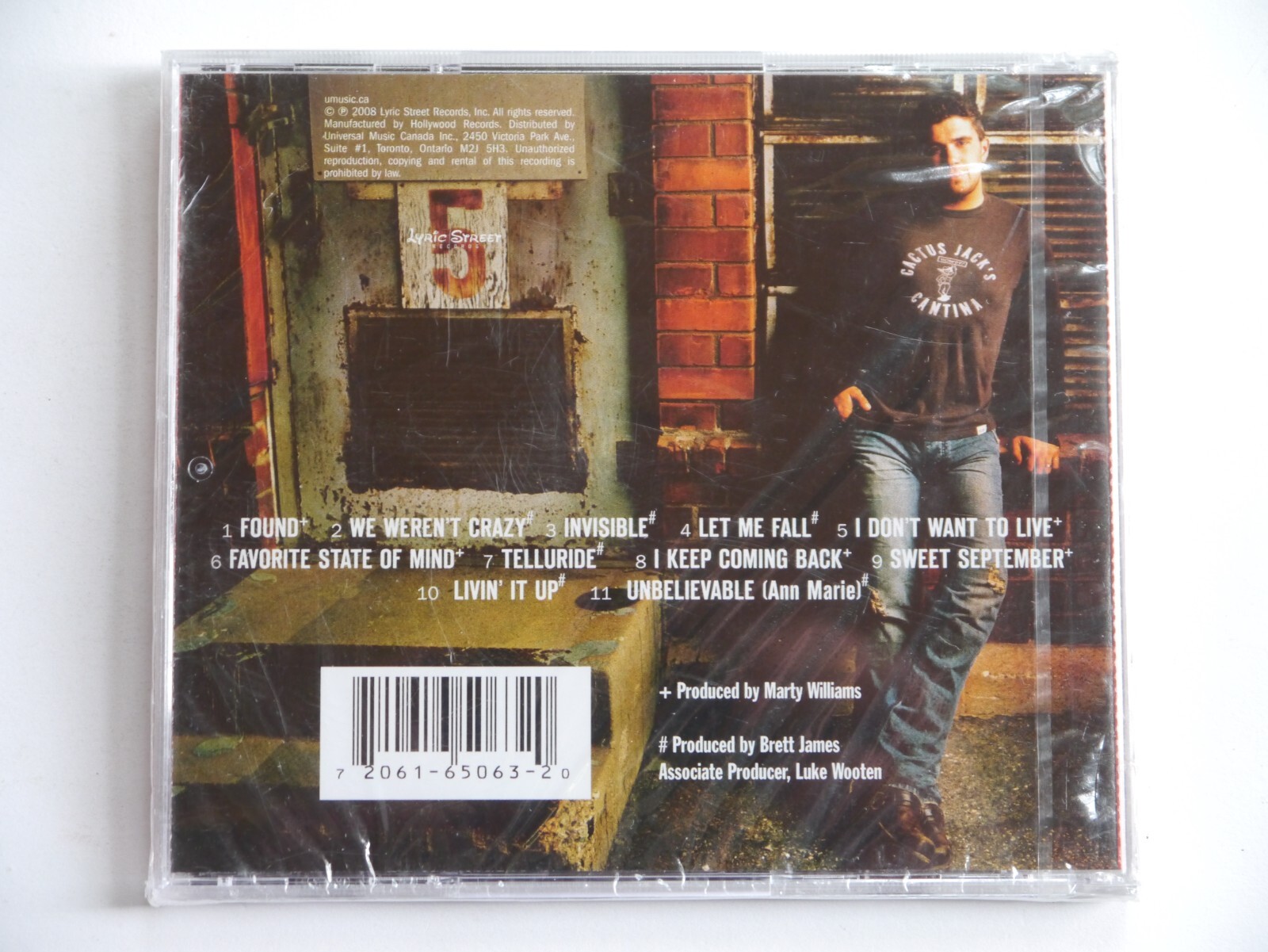We Weren't Crazy by Josh Gracin (CD, Apr-2008, Lyric Street) for sale ...