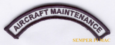 AIRCRAFT MAINTENANCE TAB PATCH MAINT FAA TC AIRCREW AIRPLANE REPAIR ...