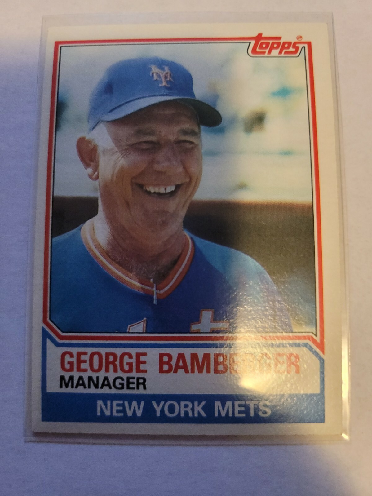 1983 TOPPS GEORGE BAMBERGER #246 NM | eBay