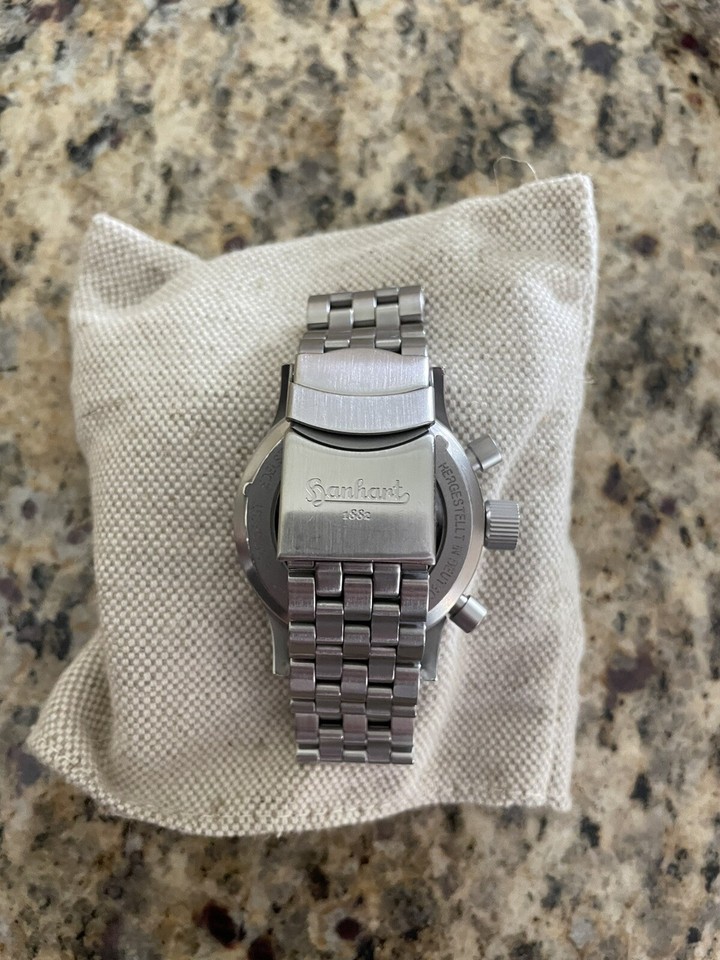 GERMAN HANHART SIRIUS ATOMATIK CHRONOGRAPH MODEL # 710-020A00 | eBay