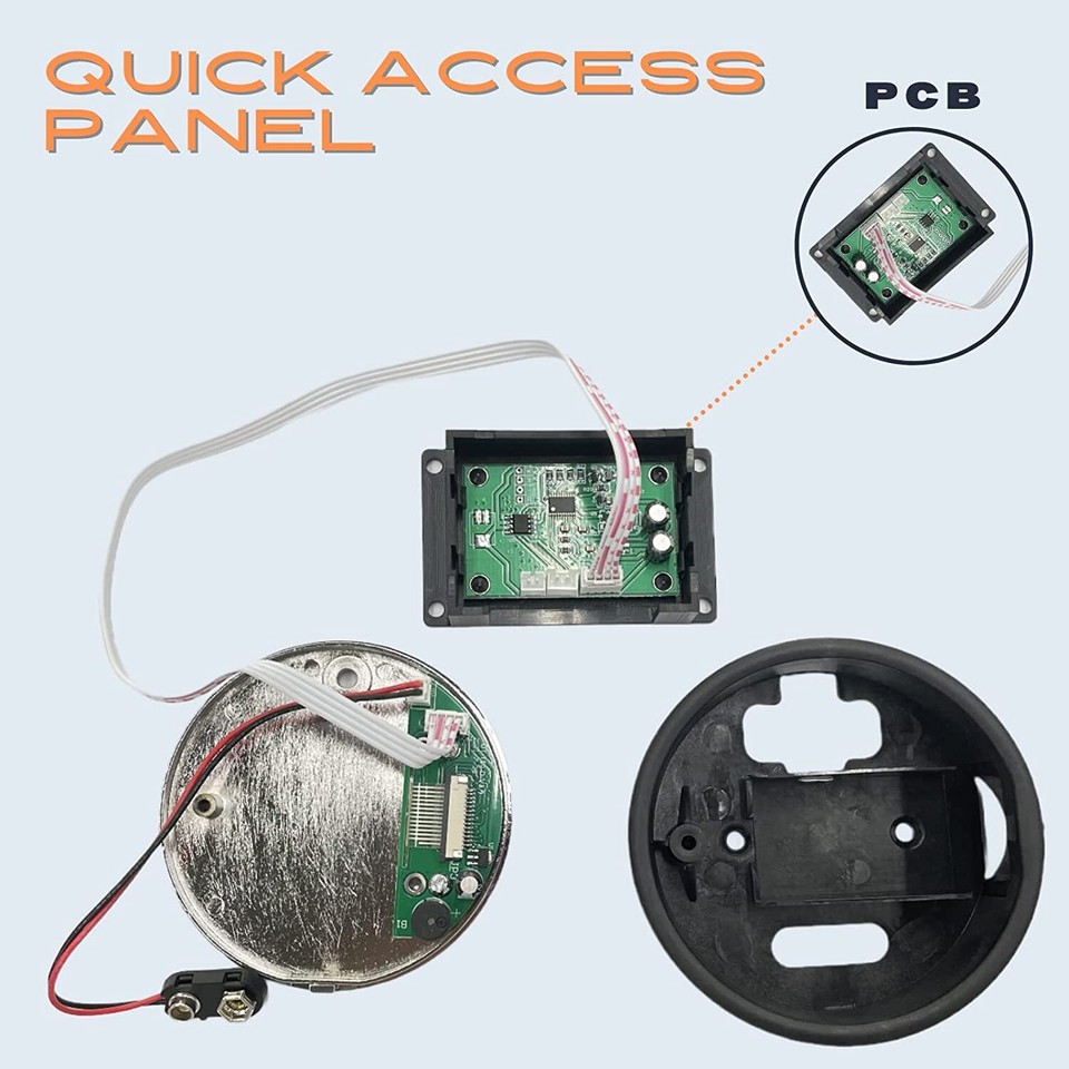 Replace Mesa MSL 500 Safe Lock Solenoid Electronic Lock with 2 Master ...