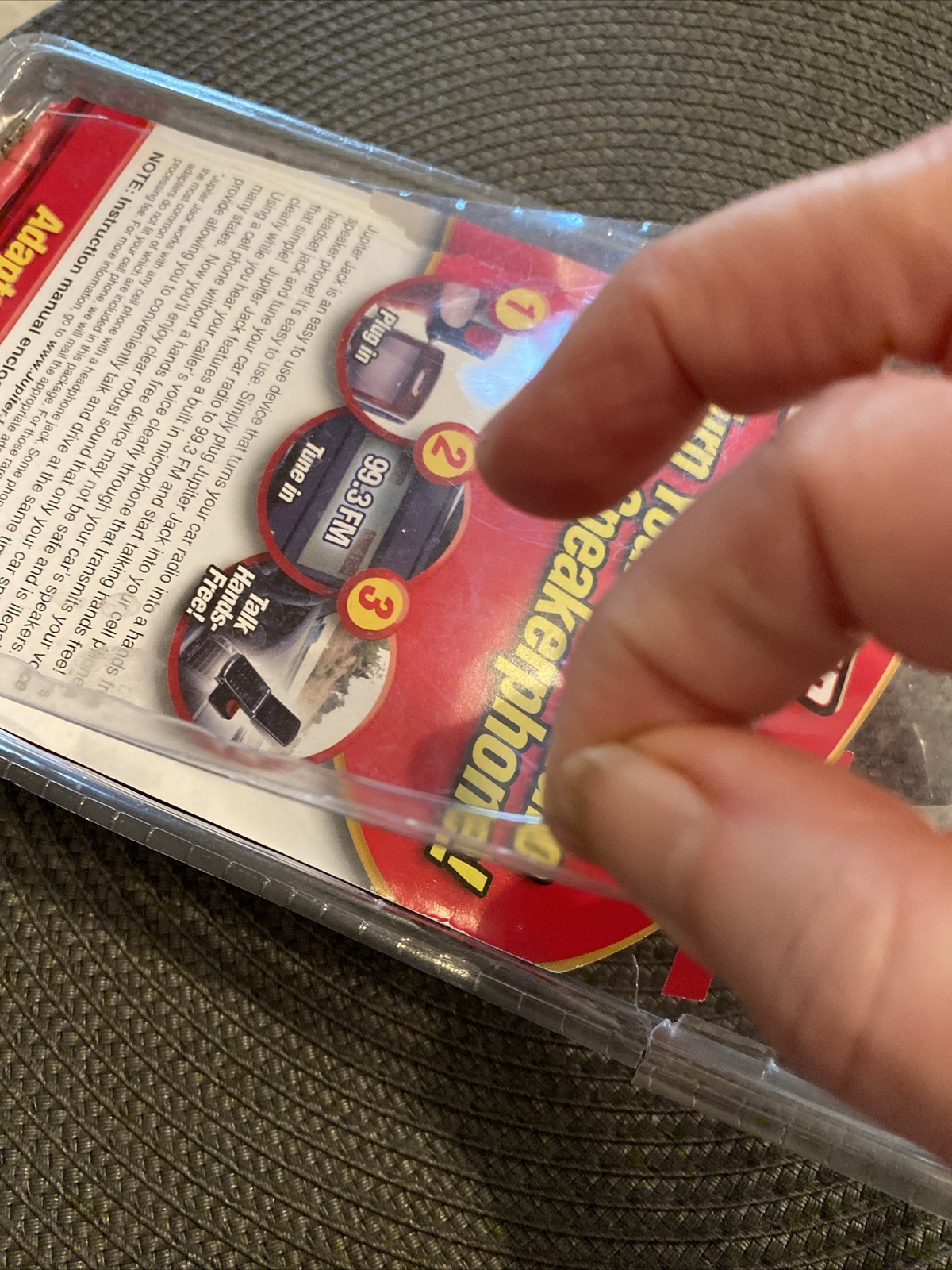 Jupiter Jack Universal Car Radio Speakerphone Open Box | eBay