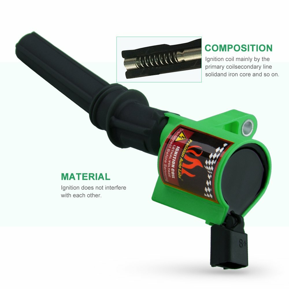 8 Pack Super Ignition Coils High Energy Coils For Ford F150 250 4.6L 5 ...