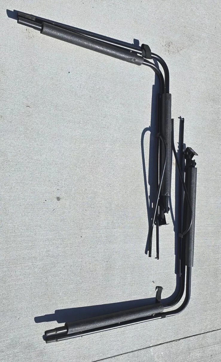 97-06 Jeep Wrangler Tj Bestop Supertop Bows Support Hoop Bracket Bow | eBay