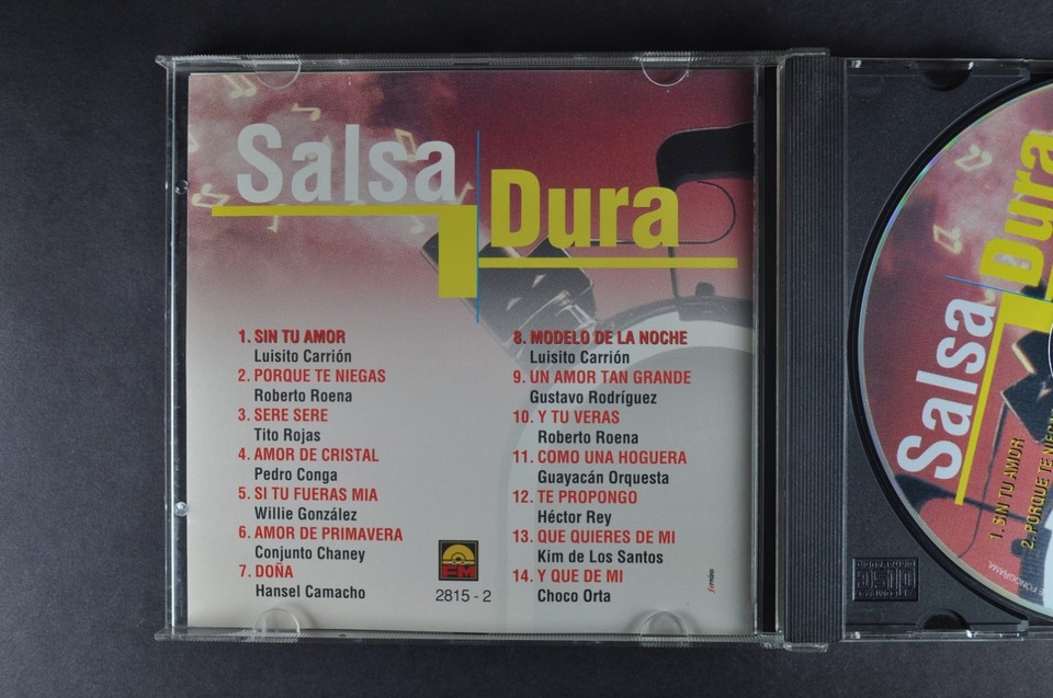 SALSA DURA ROBERTO ROENA GUAYACAN HECTOR REY CAMACHO ROJAS CONGA LATIN ...