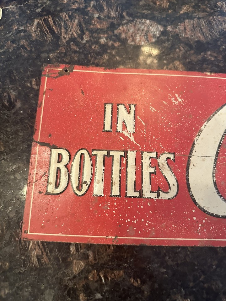 1930s Original Coca Cola Sign CHAS W SHONK LITHO CO. Chicago # 123 | eBay