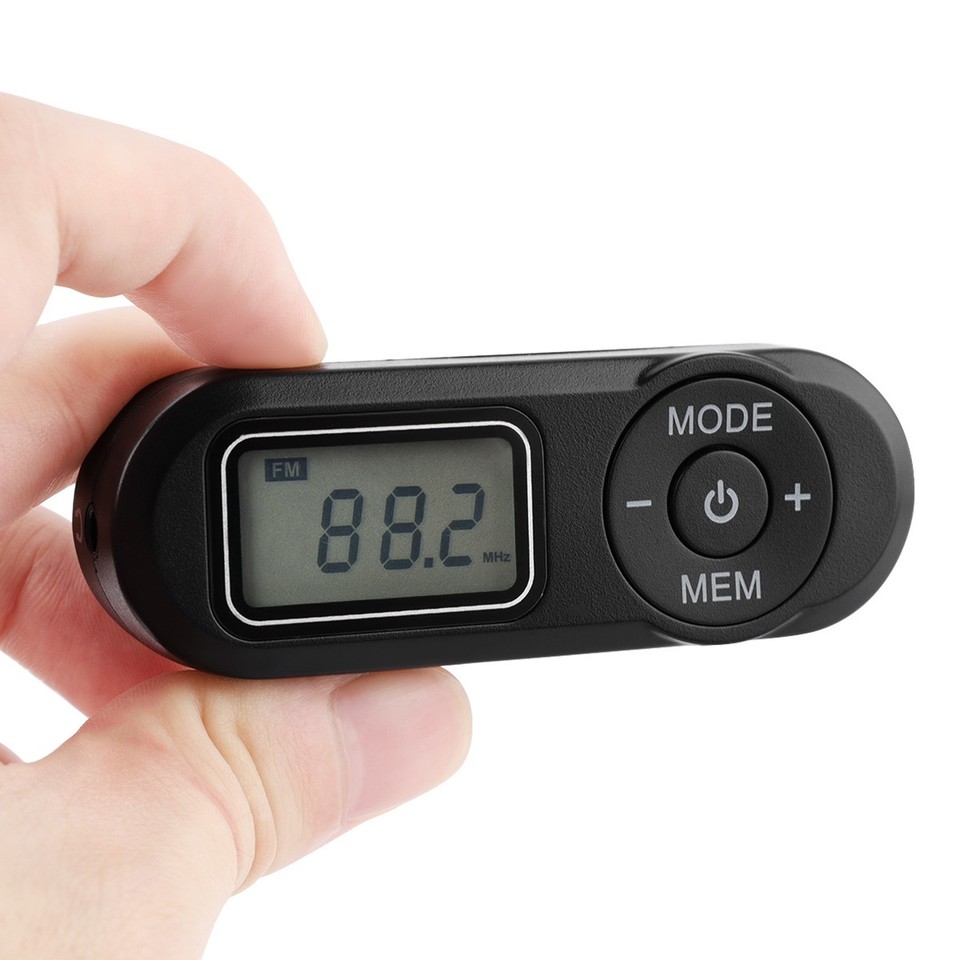 Portable Mini FM Radio Pocket Radio Small Radio Transistor Walking ...