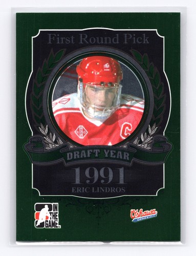 2013 In the Game Draft Prospects - Eric Lindros #101 Limited Variant ...