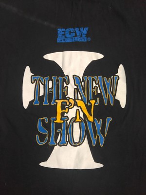 Original ECW Jerry Lynn t shirt MED WWF wwe Rvd WCW vintage new xpw czw ...