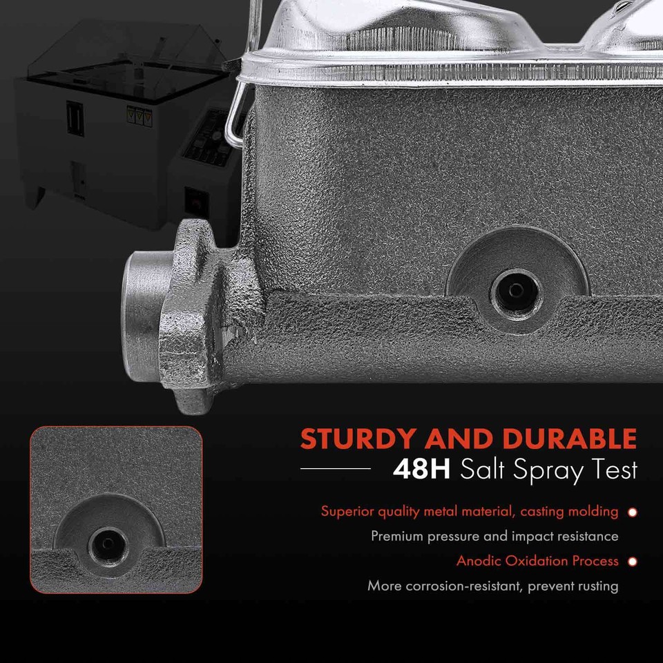 1x Brake Master Cylinder w/ Reservoir w/o Sensor for AMC Gremlin Hornet ...