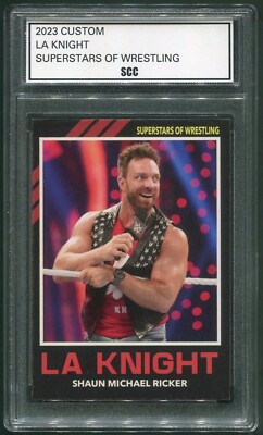 Custom 2023 LA Knight / Shaun Michael Ricker WWE Superstars Of ...