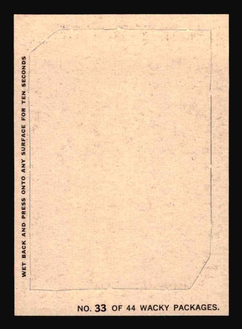 1967 Topps Wacky Packs #33 Grave Train - NM-MT | eBay