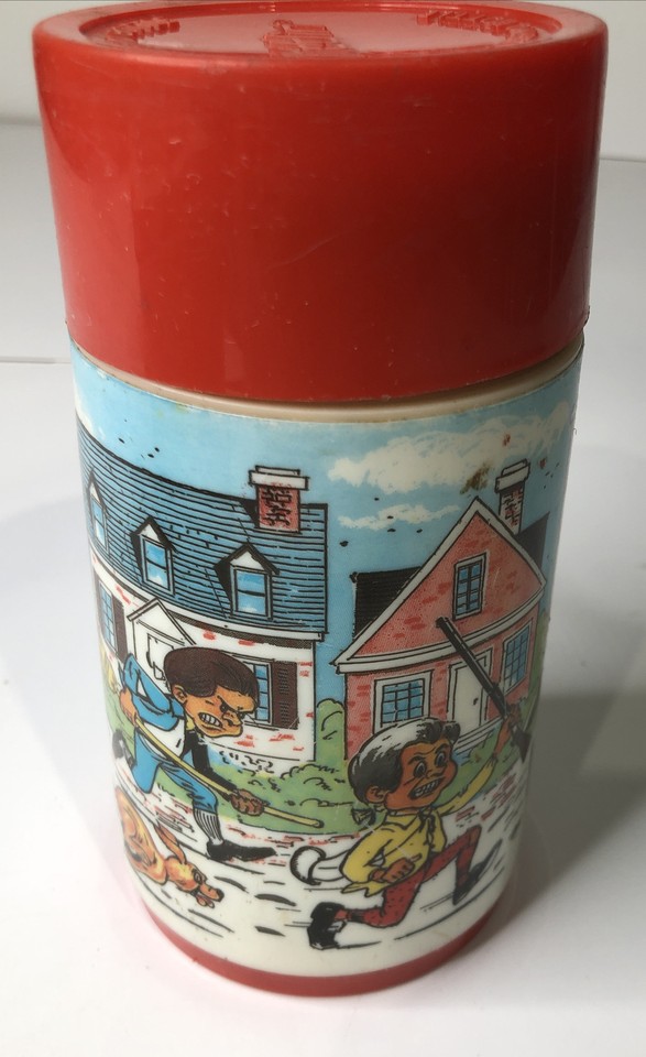 Back in 76 Metal Lunch Box WITH Thermos - Vintage 1975 | eBay