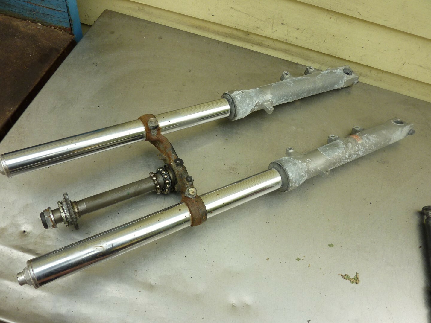 Front forks suspension VFR750F Interceptor Honda VFR 750 90 -93 RC36# ...