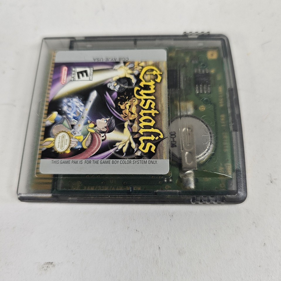 CRYSTALIS (2000) Nintendo Gameboy Color (GBC) Cartridge Only Authentic ...