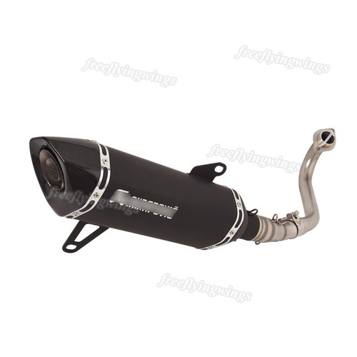 For Yamaha XMAX 300 250 2017-2020 Full Motorcycle Exhaust System Pipe ...