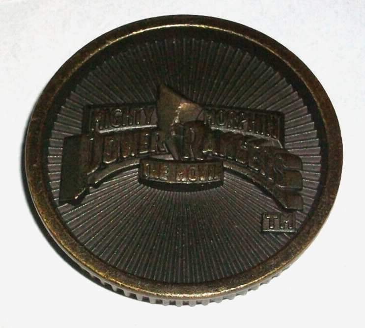 ⭐ MIGHTY MORPHIN POWER RANGERS THE MOVIE NINJETTI COIN - CRANE PINK ...