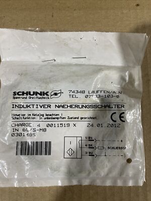 Schunk IN60/S-M8 #0301485 | eBay
