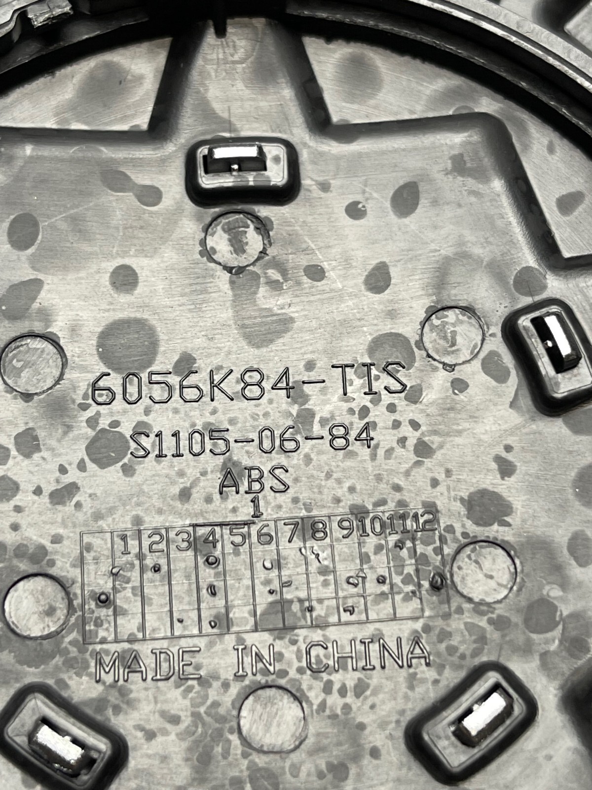 TIS Gloss Black Wheel Center Cap 6056B212 S1209-08 6056K84-TIS S11005 ...