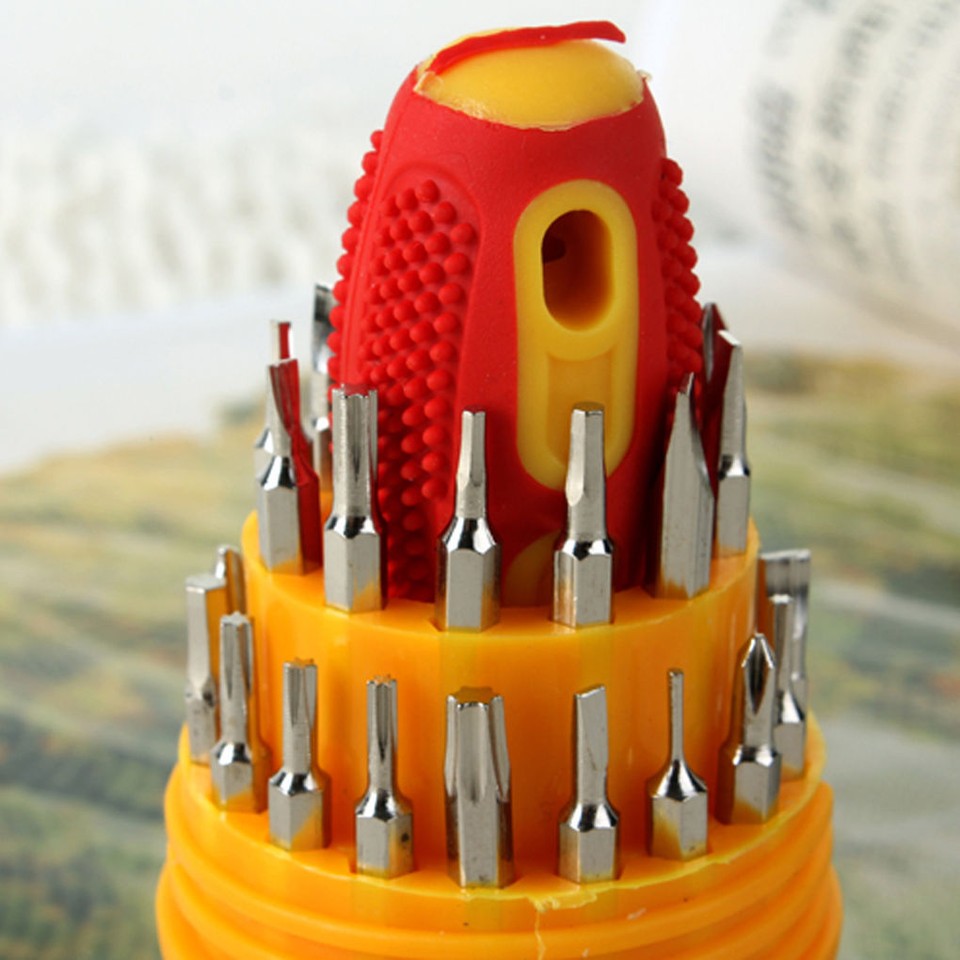 31 IN 1 precision magnetic mini screwdriver set repair tool hex trox ...