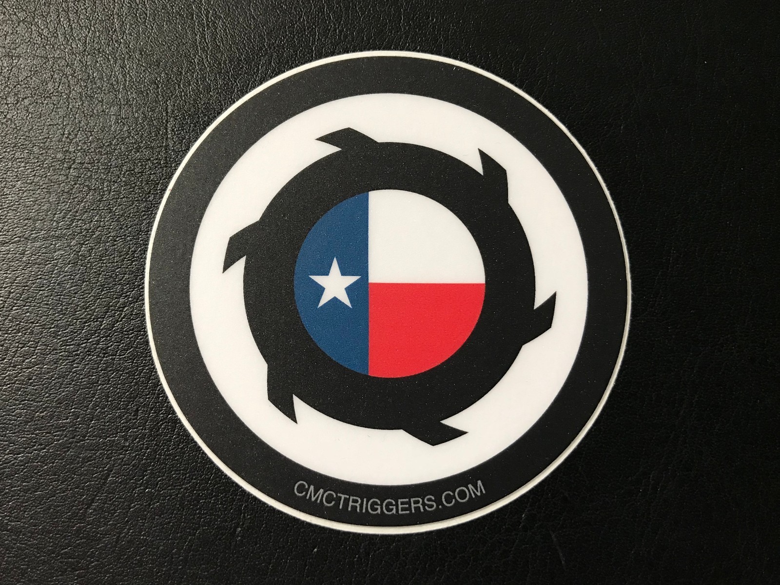 Genuine CMC Triggers Barrels Logo Sticker Decal White & Red & Blue ...