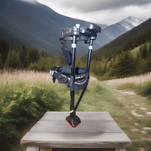 iWALK 2.0 Hands Free Mobility Knee Walking Crutch Pain Free Vibram Sole ...