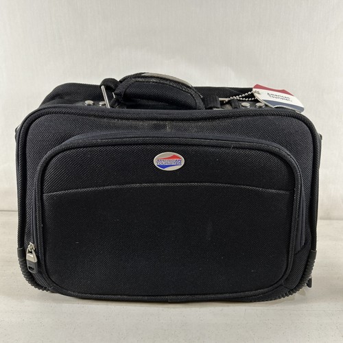 American Tourister Soft Side Carry On Bag Black Missing Shoulder Strap ...