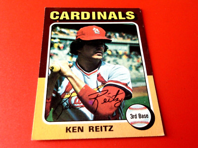 1975 KEN REITZ # 27 TOPPS CARDINALS BASEBALL NM / MINT OR BETTER !! | eBay