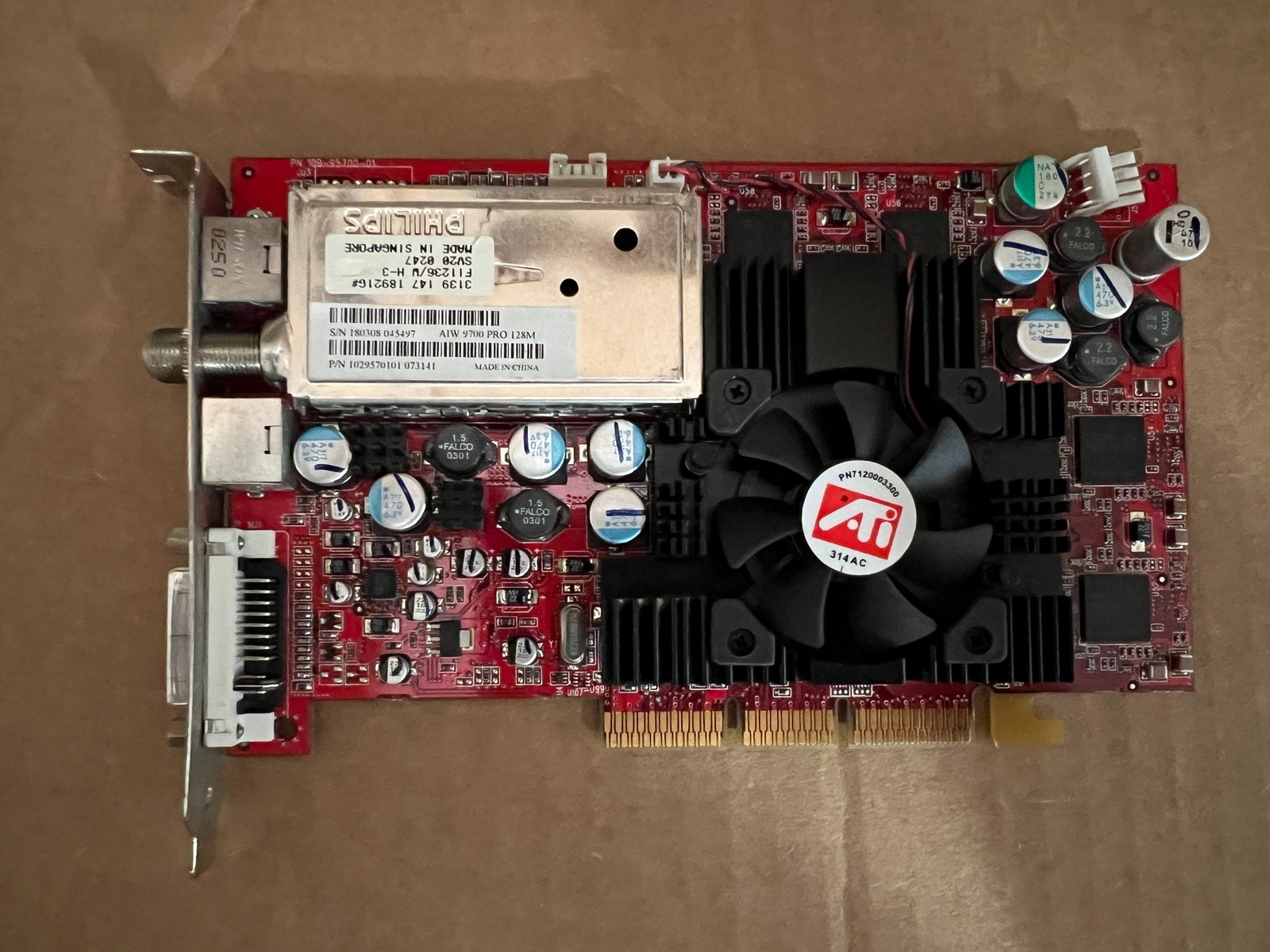 ATI ALL-IN-WONDER (AIW) RADEON 9700 PRO - AGP GRAPHICS CARD ZZ1-4(41 ...