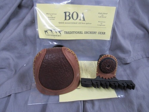 Thunderhorn BOA Strap Quick Mount 6 Arrow Quiver LH & RH Recurve ...
