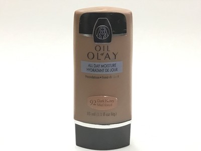 Oil Of Olay All Day Moisture Foundation Makeup 1.1 oz 35 ml # 92 Dark ...