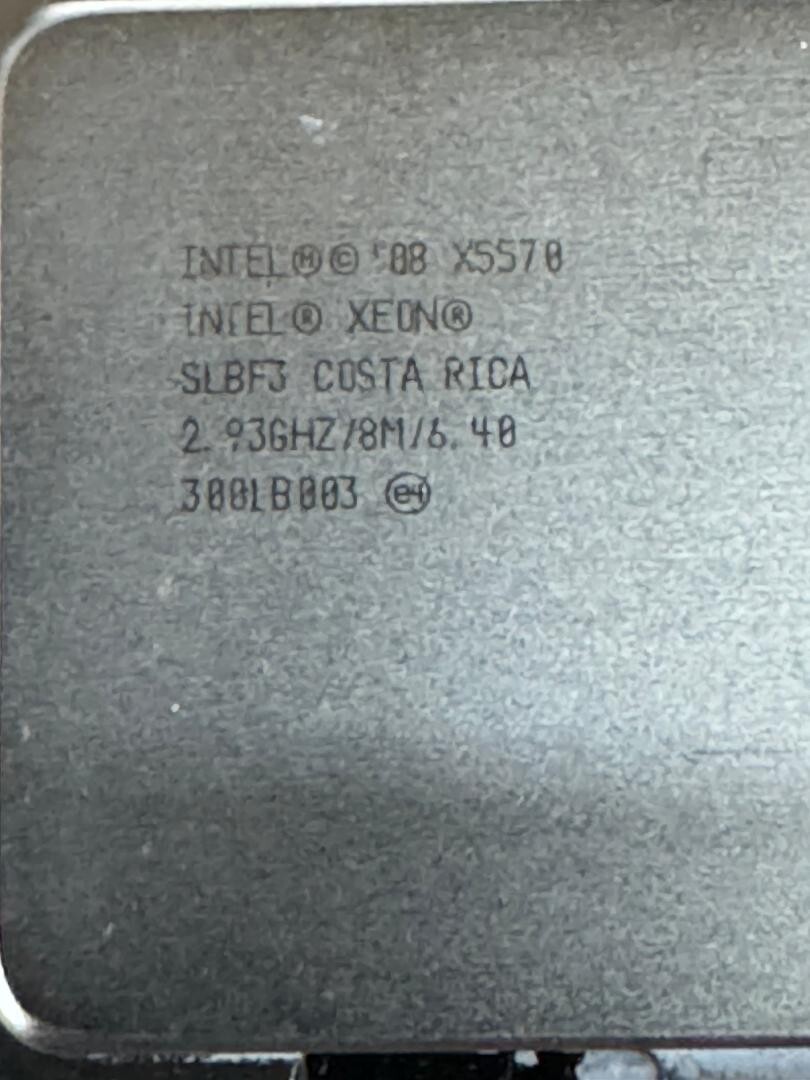Lot of 8 Intel Xeon X5570 SLBF3 | eBay