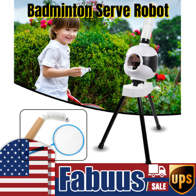 Badminton Serve Robot Trainer Shuttlecock Launcher Training Machine ...