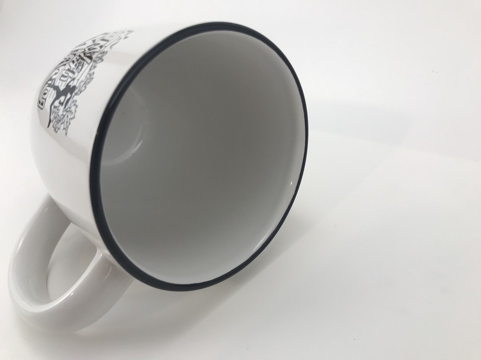 M Ware Sports Coffee Tea Cup Mug With A Runner Running Female Printed ...