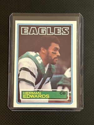 Herman Edwards 1983 Topps Football Card #138 - Philadelphia Eagles ...