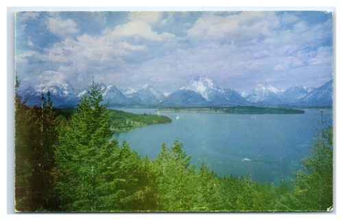 Jackson, WY Postcard- TETON RANGE JACKSON HOLE | eBay