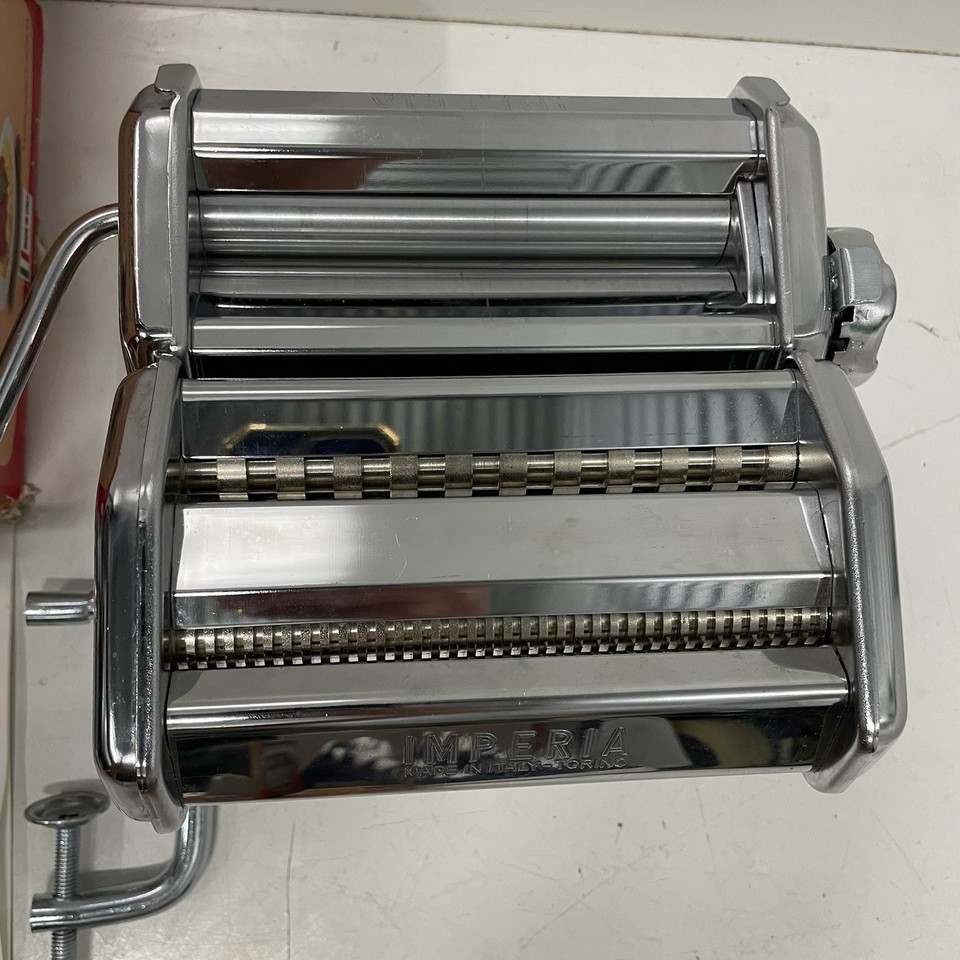 Imperia Simplex Pasta Maker Machine Made in Italy EUC In Box | eBay