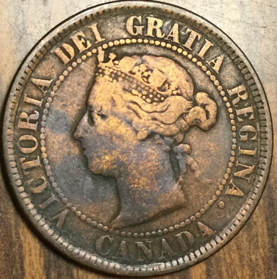 1884 CANADA LARGE CENT PENNY COIN | eBay