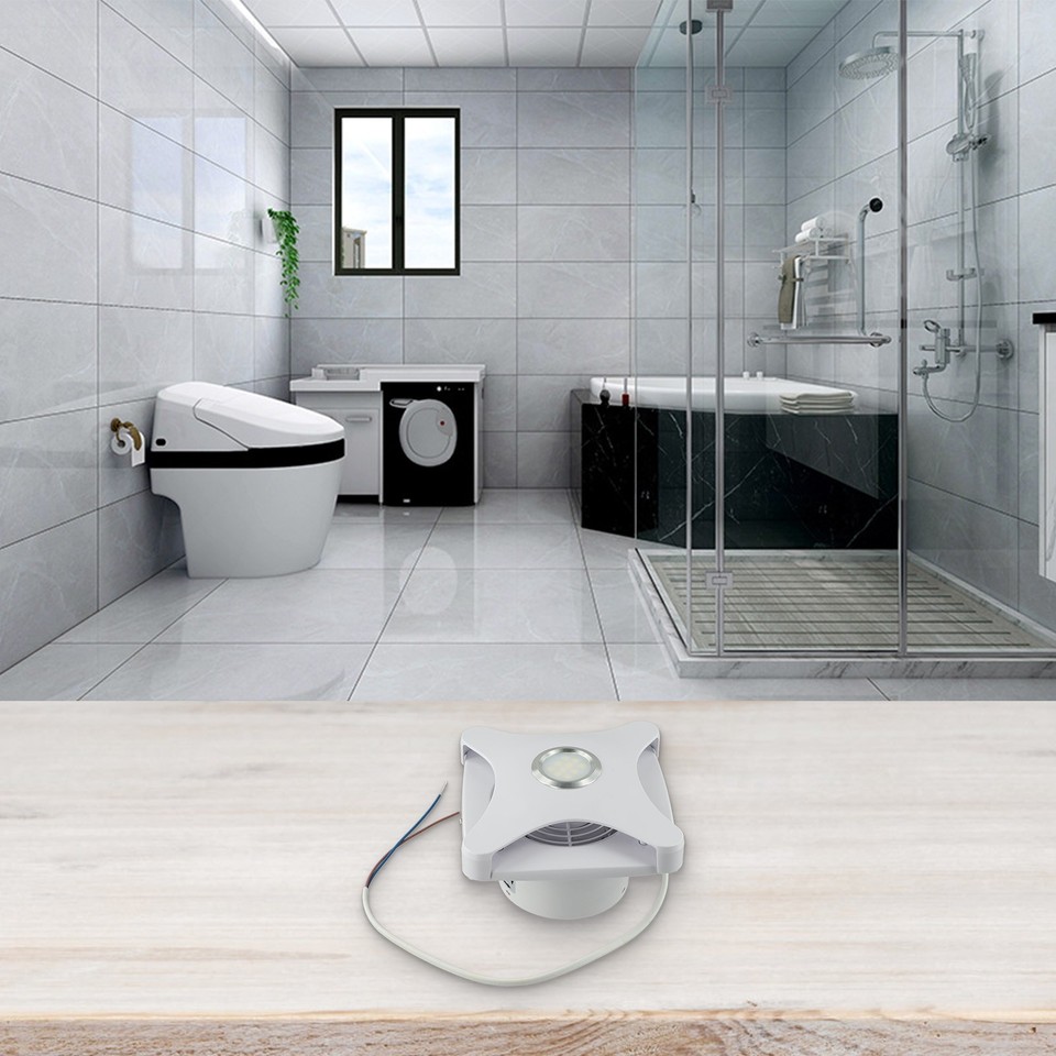 Sleek and Modern Design 15W Bathroom Ceiling Ventilation Unit with ...