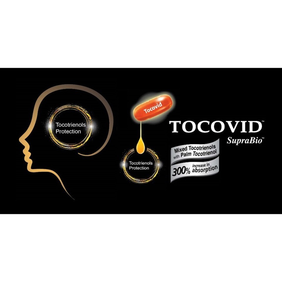 TOCOVID Suprabio 200mg (30'S) Palm Vitamiin E Antioxidant | eBay