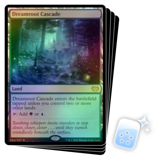 FOIL DREAMROOT CASCADE X4 Innistrad: Crimson Vow VOW Magic MTG MINT ...