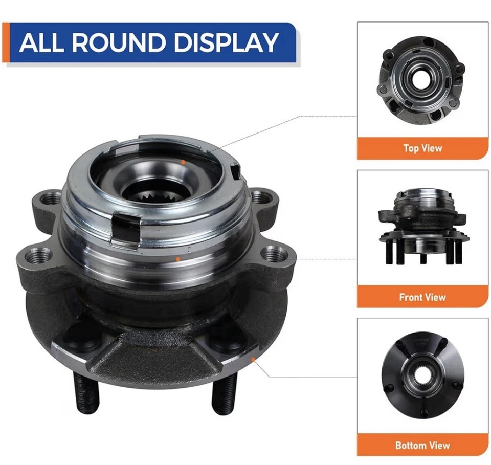 PAROD 513258 512374 Front and Rear Wheel Hub Bearing Assembly For ...